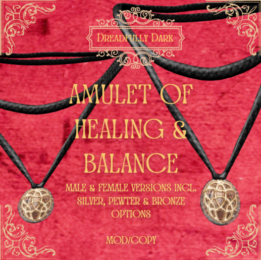 Second Life Marketplace - [DD] Amulet of Healing & Balance - M&F